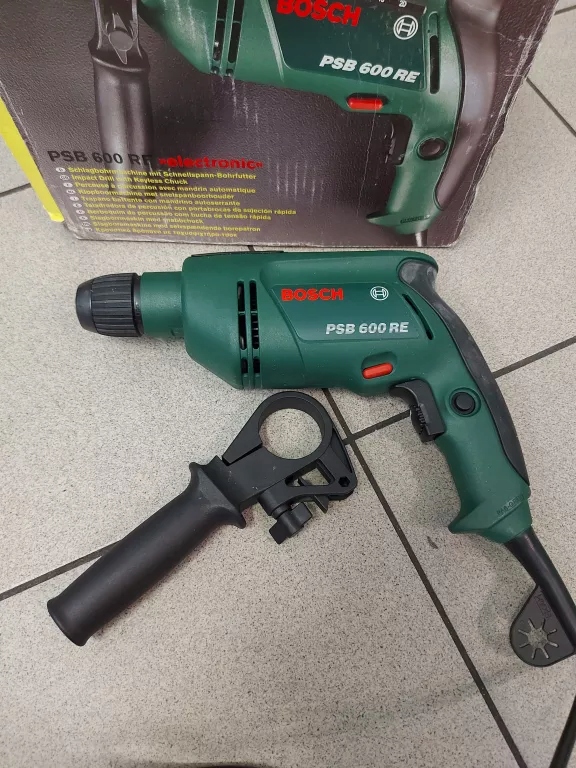 WIERTARKA BOSCH PSB 600 - 12697547901 - oficjalne archiwum Allegro