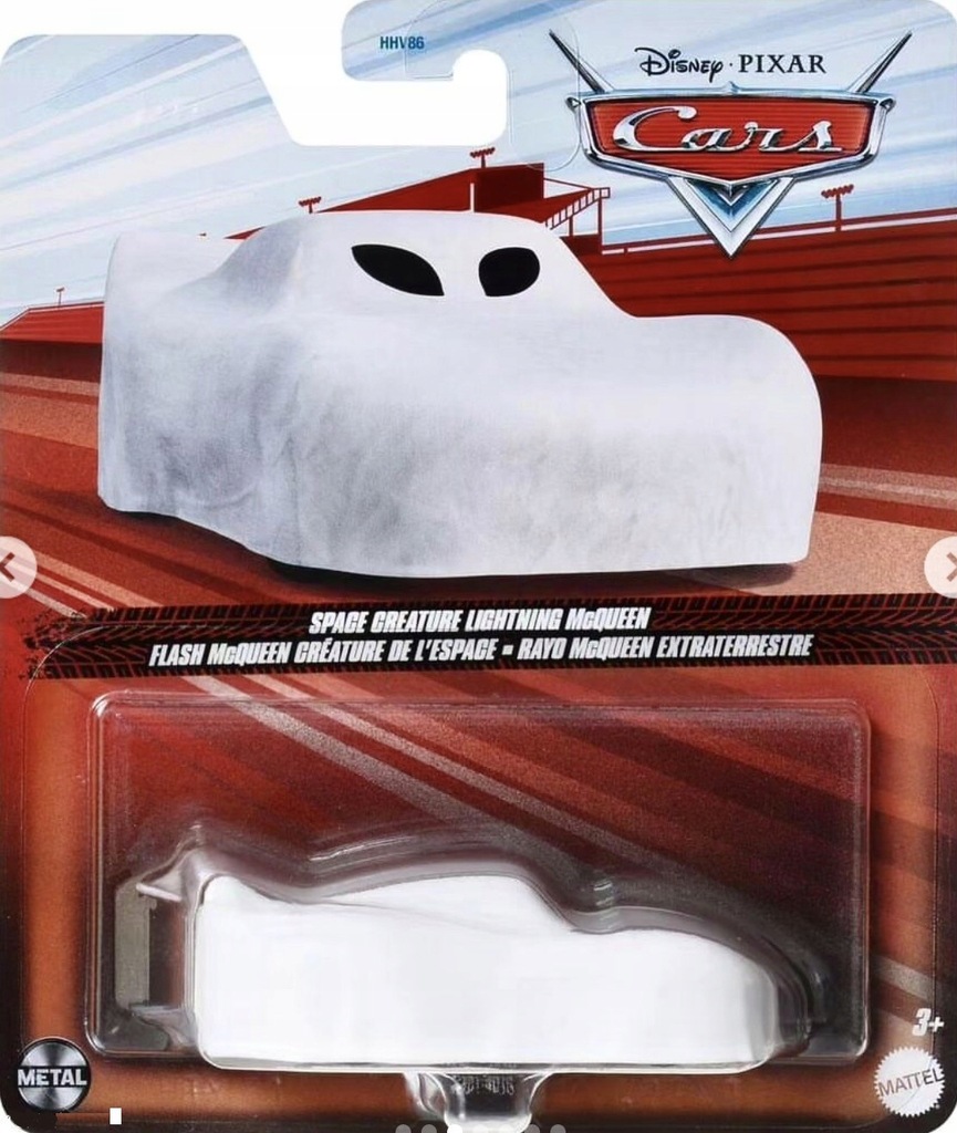 SPACE ZYGZAK Alien Lightning Mcqueen Autko 1:55 Auta Cars Mattel ...
