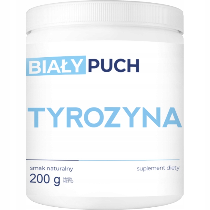 Biały Puch Tyrozyna Pamięć Koncentracja B6 200g - 12567952916 - oficjalne archiwum Allegro