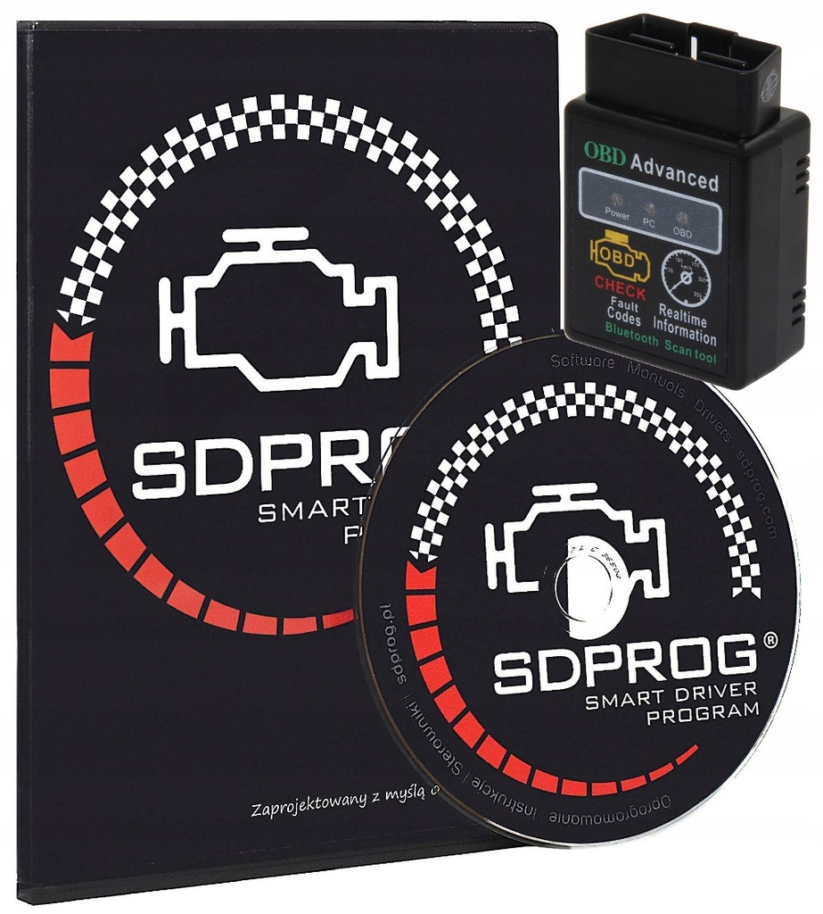 Interfejs ELM327 + oprogramowanie SDPROG GRUPA VAG - 11140440985 - oficjalne archiwum Allegro