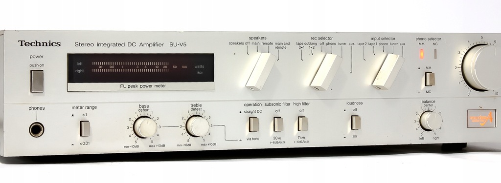 Купить Technics SU-V5 Petasy Stereo усилитель 515 Вт: отзывы, фото и ...