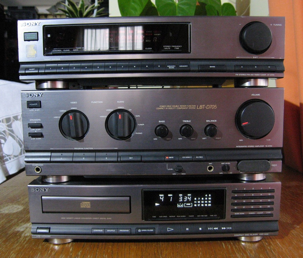 SONY LBT-D705 ELEGANCKI ZESTAW STEREO PILOT - 10209365860 - oficjalne ...