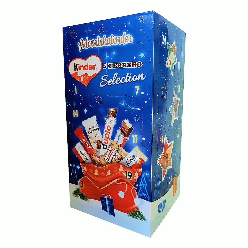 Kinder Selection kalendarz adwentowy komin 295g - 12977248241 ...