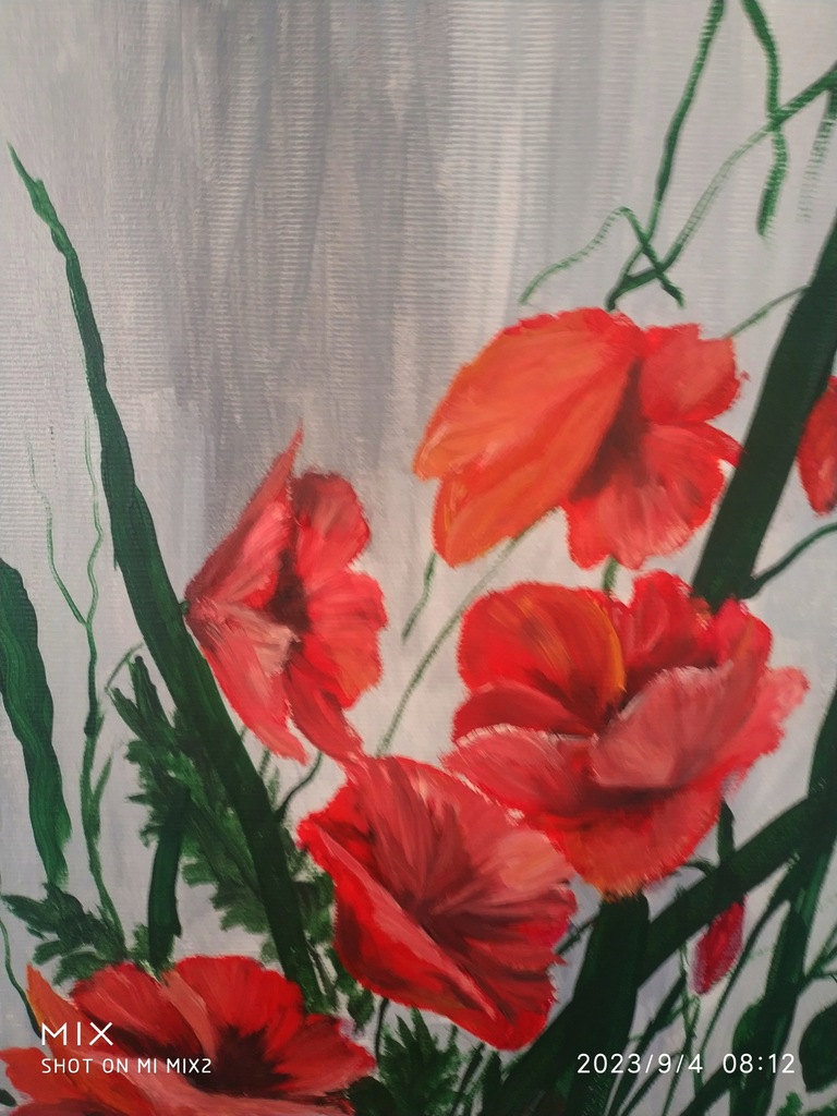 MAKI, obraz olejny,Galeria Gochy - 14284280419 - oficjalne archiwum Allegro