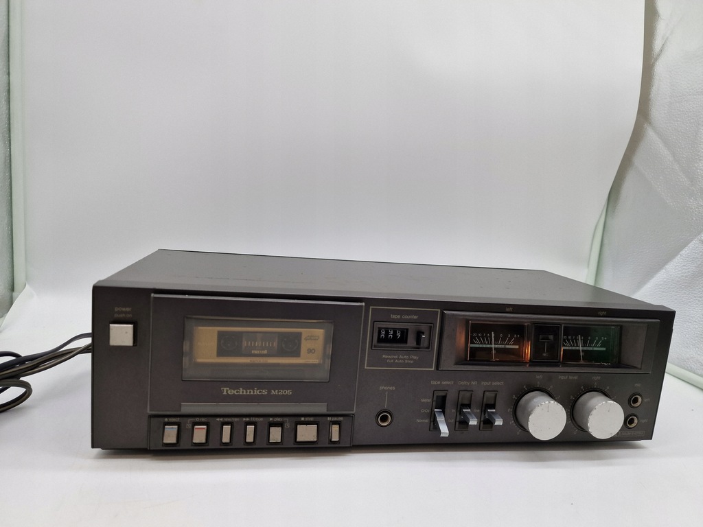 Technics RS-M205 Magnetofon kasetowy Sprawny! - 12360817553 - oficjalne ...