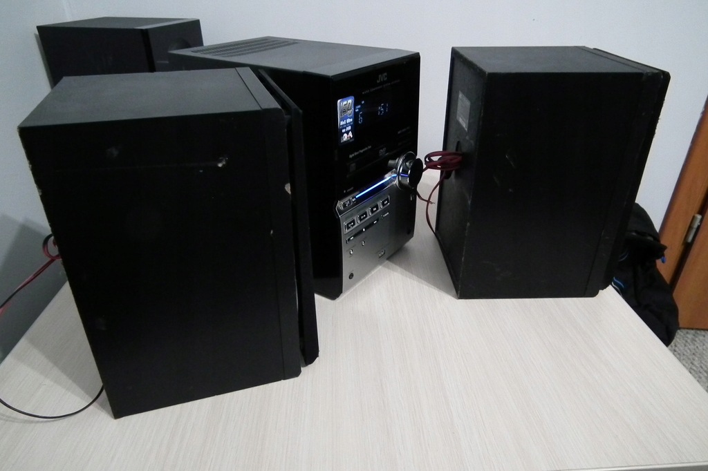 WIEŻA JVC UX-G950V CD DVD MP3 USB AUX OPTICAL - 12632863224 - oficjalne archiwum Allegro