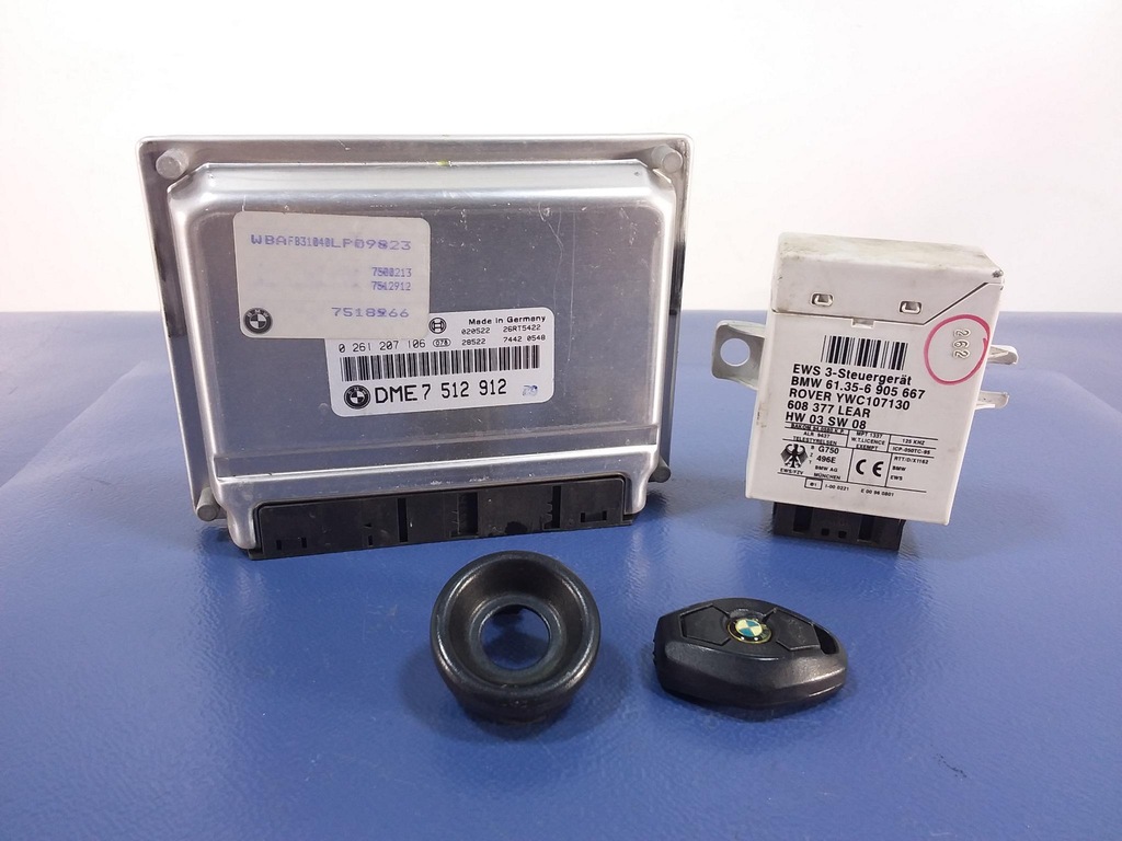 BMW X5 E53 4.4 V8 STEROWNIK SILNIKA EWS IMMO PĘTLA - 13868974053 ...