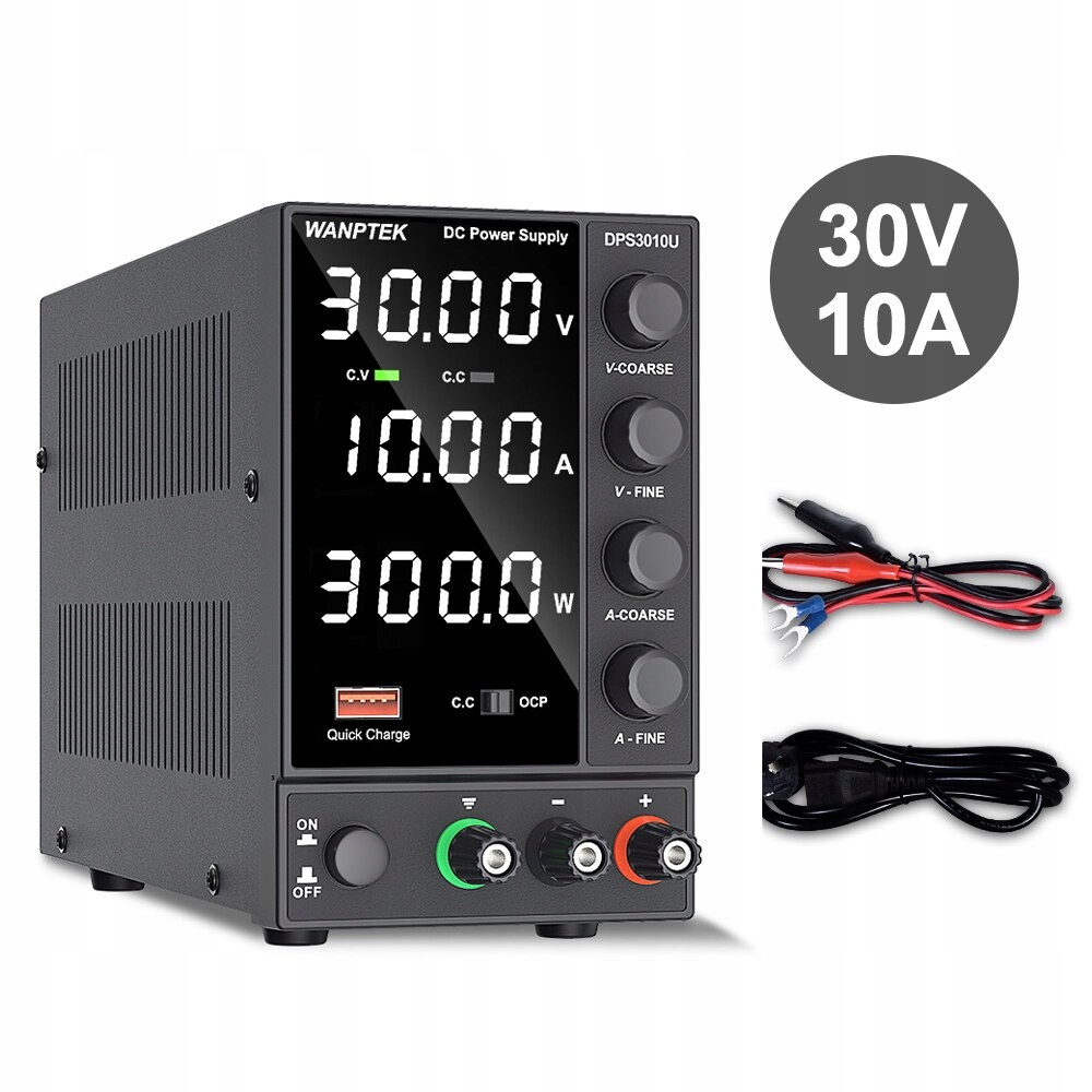 Regulowany zasilacz DC 30V 10A 60V 5A 120V3A - 13349515320 - oficjalne archiwum Allegro