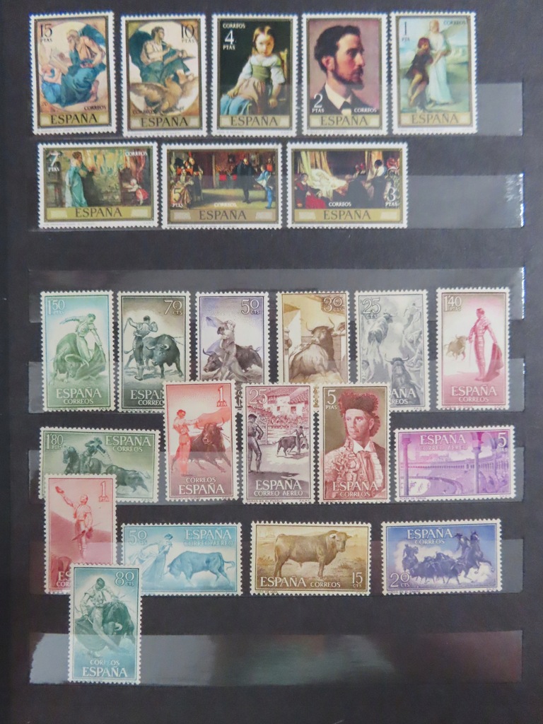 Zestaw znaczków Hiszpania D5430 - 17643268442 - oficjalne archiwum Allegro