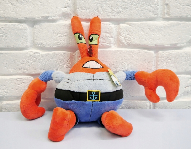_SPONGEBOB-pan KRAB_dł 36cm - 12099949099 - oficjalne archiwum Allegro
