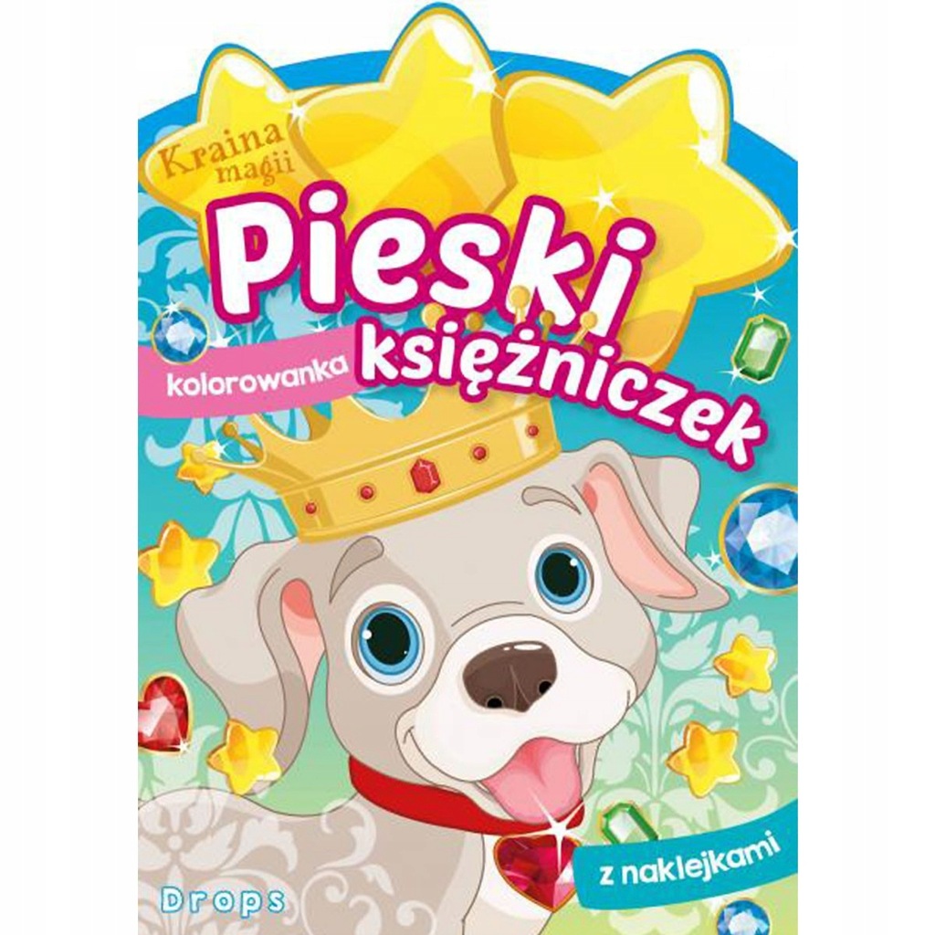 159369 KOLOROWANKA KRAINA MAGII PIESKI DROPS - 10594803362 - oficjalne archiwum Allegro