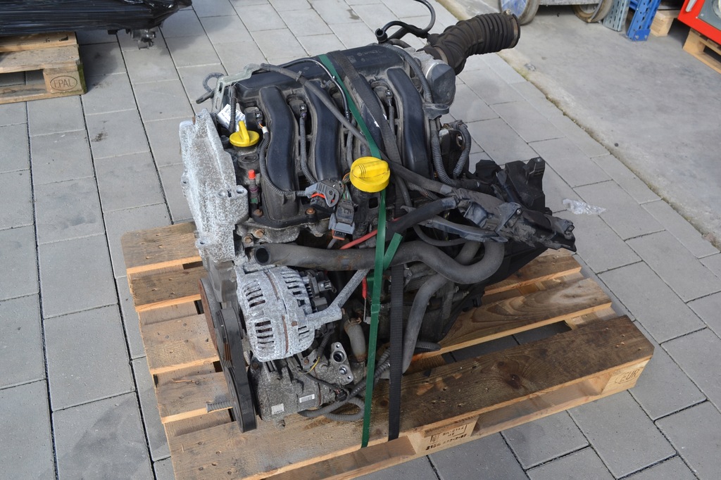 SILNIK KOMPLETNY RENAULT 1.6 16V K4M 866 Grand Scenic III 09-16r. *F/V* - 15369938958 ...