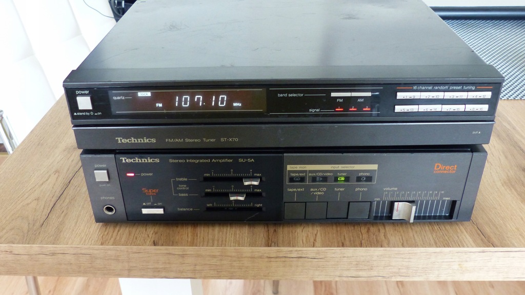 Technics wieza SU/SX stereo midi - conector system - 13851482249 ...