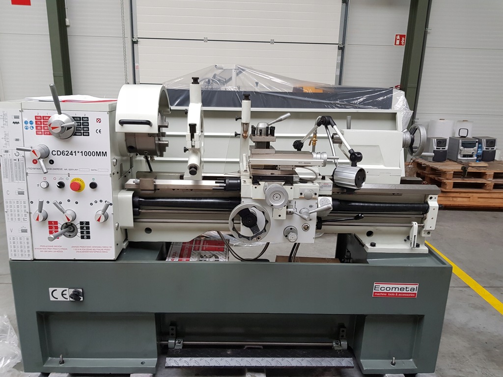 Tokarka uniwersalna 410Vx1000 falownik odczyt - 13266678454 - oficjalne archiwum Allegro