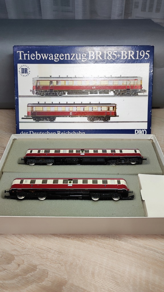 Piko triebwagenzug DR BR185 + BR195 H0 #W280 - 13828631765 - oficjalne archiwum Allegro