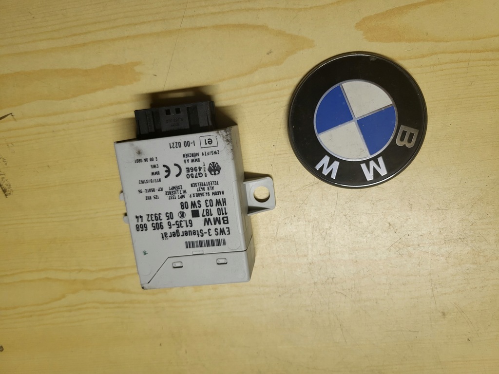 MODUŁ STEROWNIK IMMOBILIZERA EWS BMW E39 E46 - 13087801322 - oficjalne ...