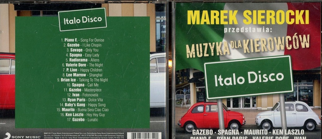 Marek Sierocki przedstawia: Muzyka dla kierowców Italo Disco CD - 14876104504 - oficjalne ...
