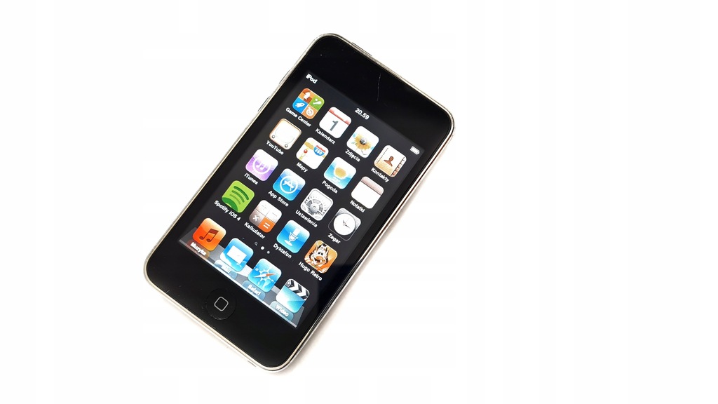 PIĘKNY APPLE iPOD TOUCH 2th GEN 8 GB A1288 - 14124932621 - oficjalne ...