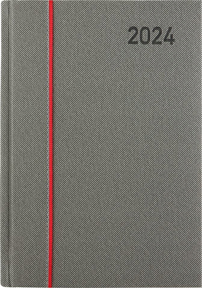 Kalendarz książkowy tygodniowy B5 szary Classic C2 Telegraph ...