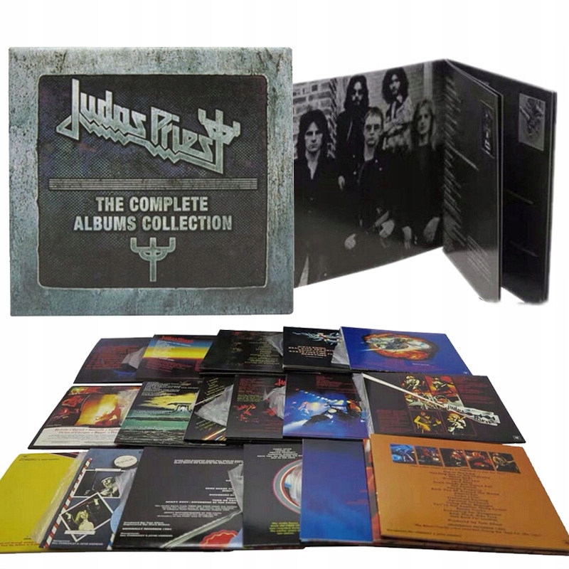 JUDAS PRIEST: THE COMPLETE ALBUMS ( 19CD ) - 13194019256 - oficjalne ...