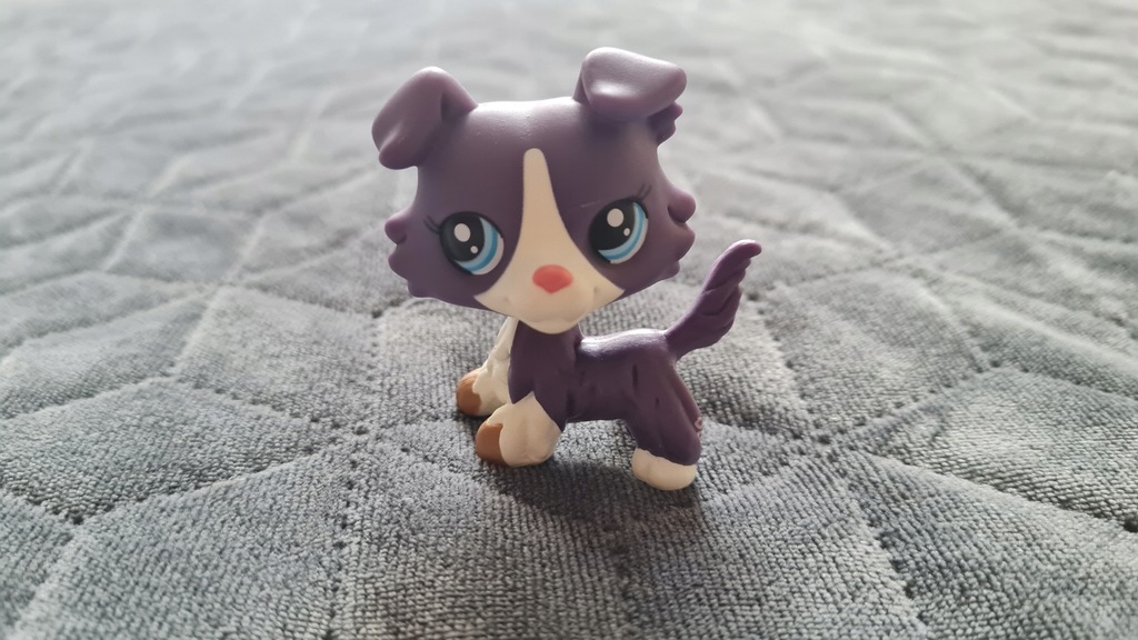 piesek COLLIE #1676 Littlest Pet Shop LPS - 11477763979 - oficjalne archiwum Allegro