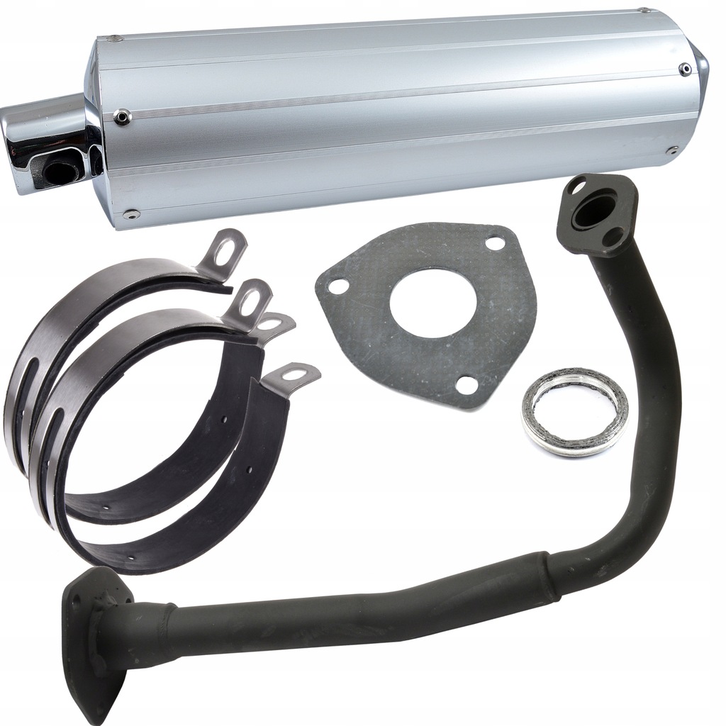 TŁUMIK WYDECH SKUTER 4T GY BARTON ZIPP ROMET JUNAK - 8296667491 - oficjalne archiwum Allegro