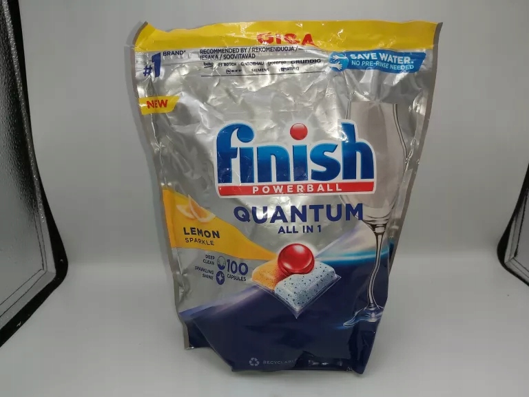 KAPSUŁKI DO ZMYWANIA FINISH QUANTUM LEMON 100SZT - 13677335768 ...