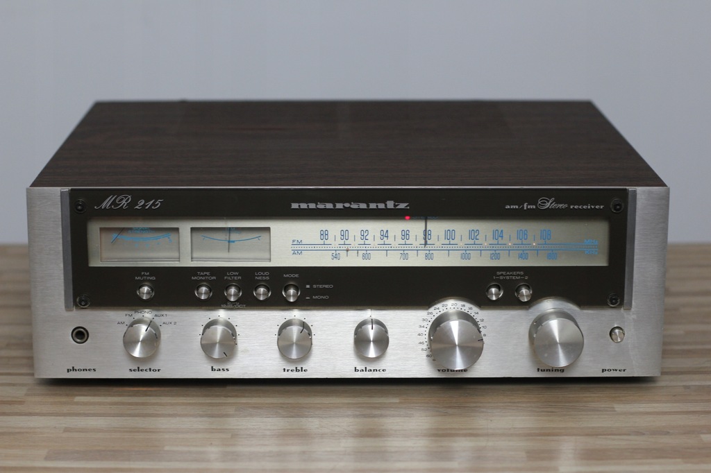 Amplituner Marantz MR 215 2.0 srebrny , opis - 17148277975 - oficjalne archiwum Allegro