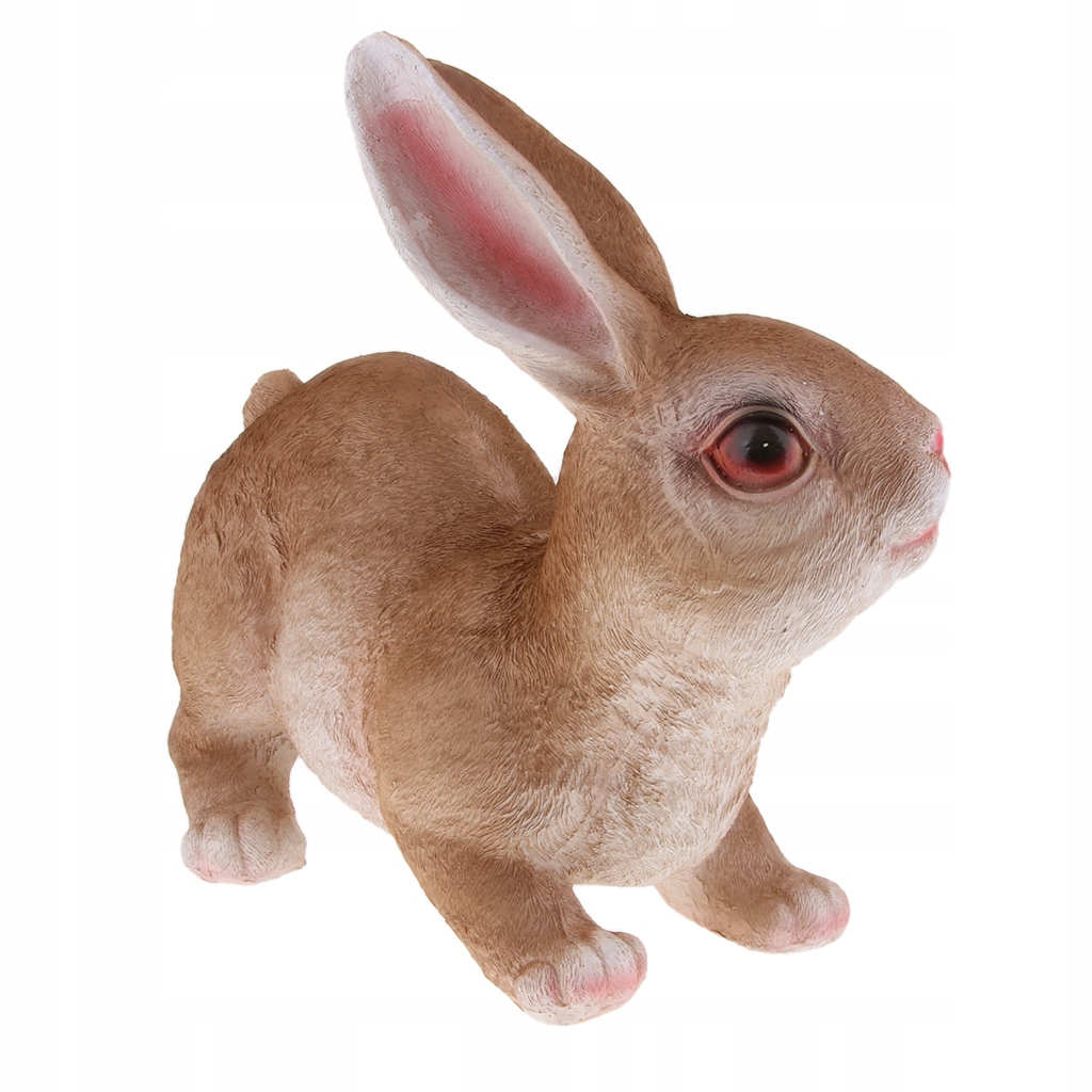 Lovely Mini Resin Rabbits Home Garden Animals Statue Fairy Garden ...