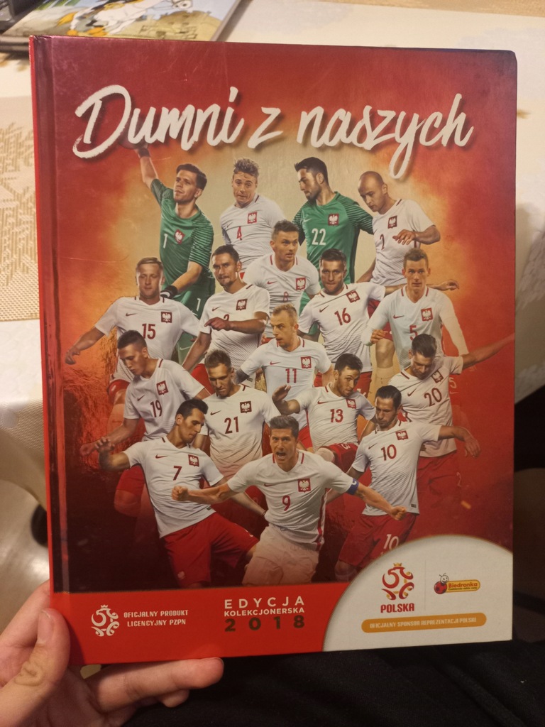 Dumni z naszych 2018 Biedronka PZPN polska album - 15032522455 ...