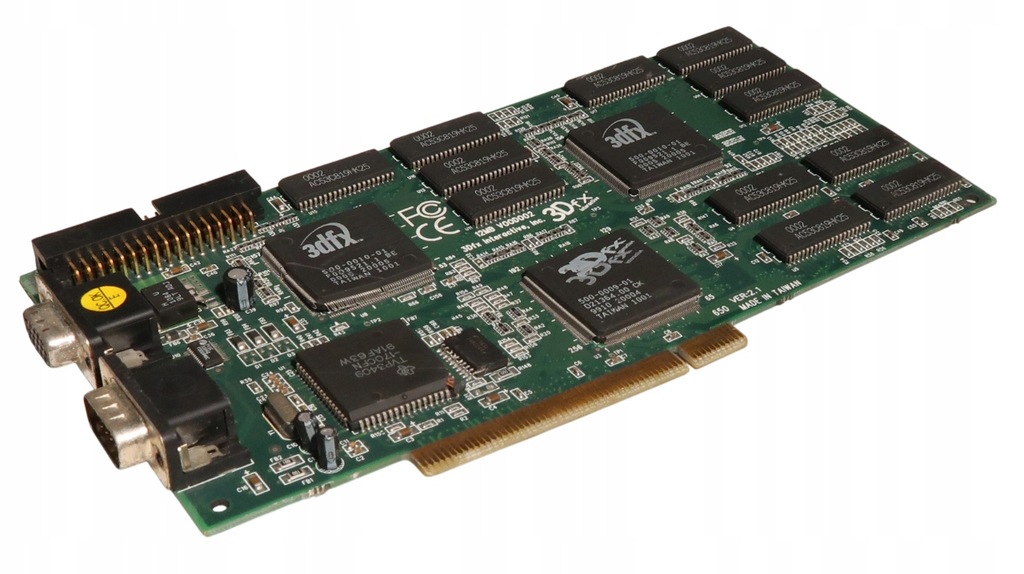Karta, akcelerator 3D 3Dfx VooDoo2 VooDoo 2 II 12MB 600-0027-02-B ...