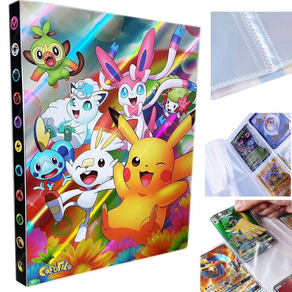 POKEMON ALBUM NA KARTY KOLEKCJONERSKIE 432 KARTY - 12276444613 ... POKEMON ALBUM NA KARTY KOLEKCJONERSKIE 432 KARTY - 12276444613 ...