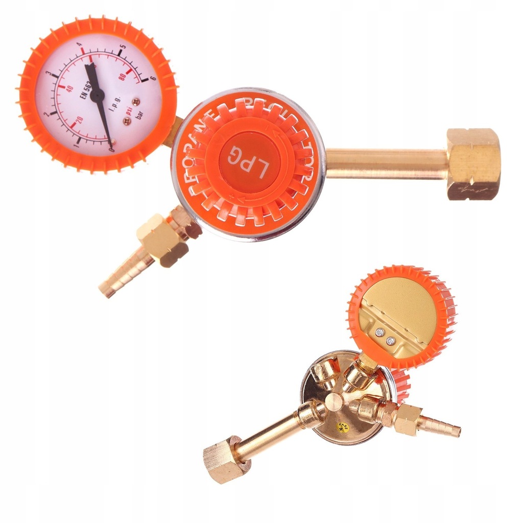 Reduktor Butlowy Gazu Propan Butan LPG do butli 11kg i palników gazowych - 16254350057 ...