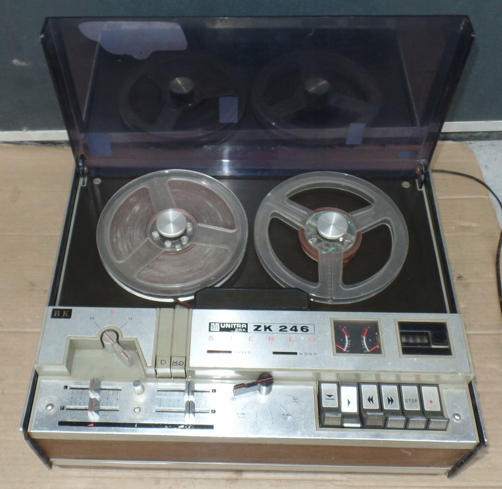 Magnetofon szpulowy UNITRA ZK 246 - 17435842480 - oficjalne archiwum ...