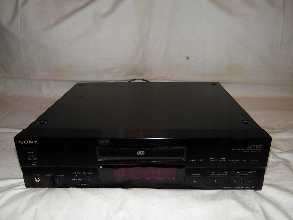 Odtwarzacz CD Sony CDP-X303ES Laser KSS-272A ES!!! - 13493823108 - oficjalne archiwum Allegro