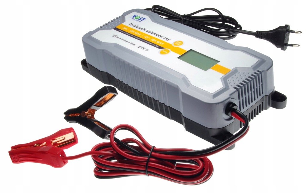 Prostownik automatyczny Volt Polska 20A 12V/24V - 12796162514 - oficjalne archiwum Allegro