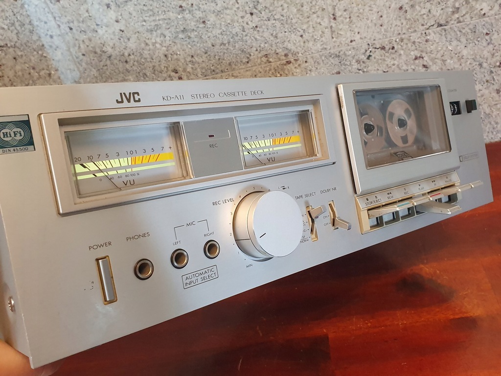 magnetofon catette deck JVC KD A11 - 9541460070 - oficjalne archiwum Allegro