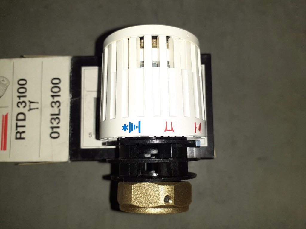 Głowica termostatyczna RTD 3100 DANFOSS stary typ - 16809228646 - oficjalne archiwum Allegro