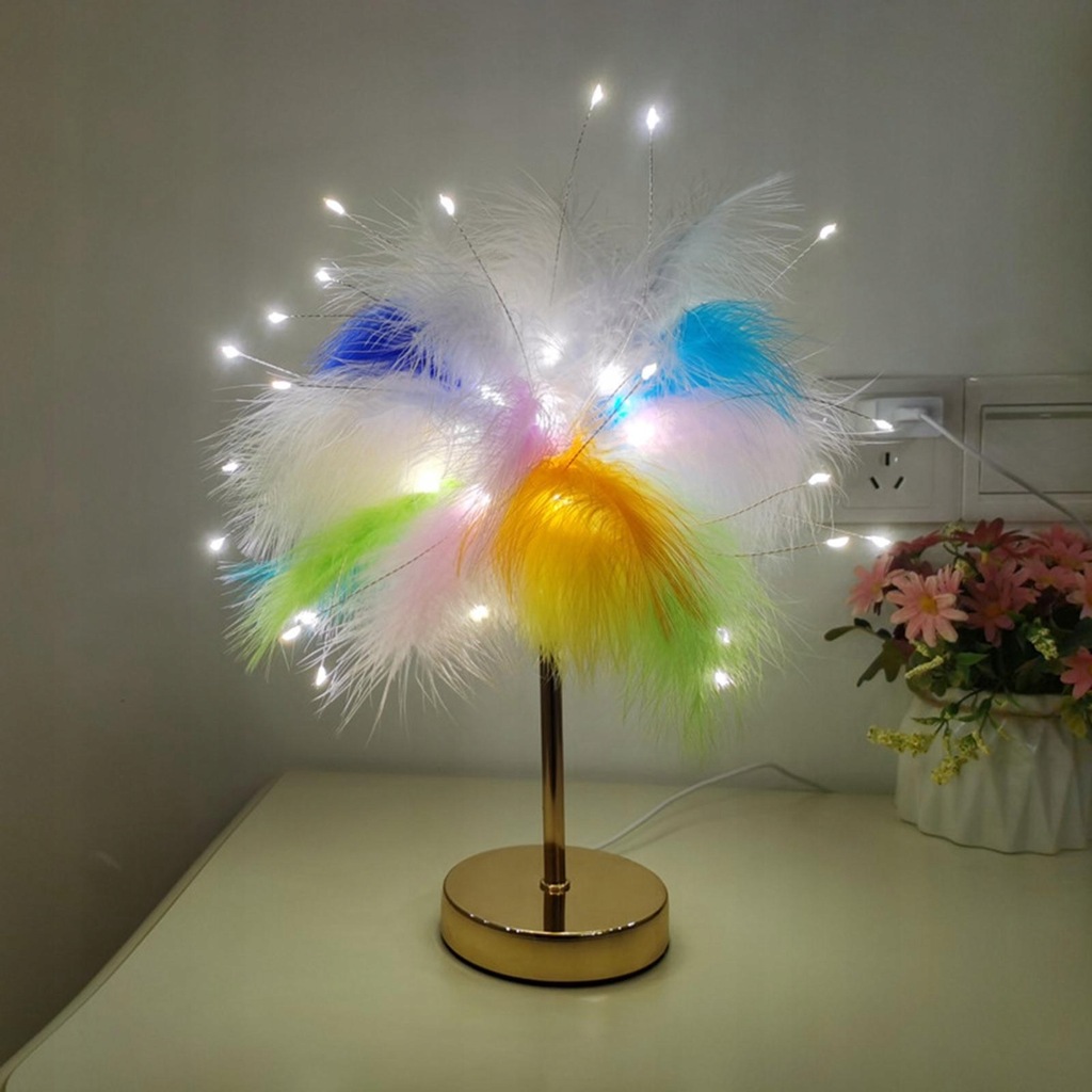 Desk Night Light Rechargeable USB Bedside Table Lamp for Living Room ...