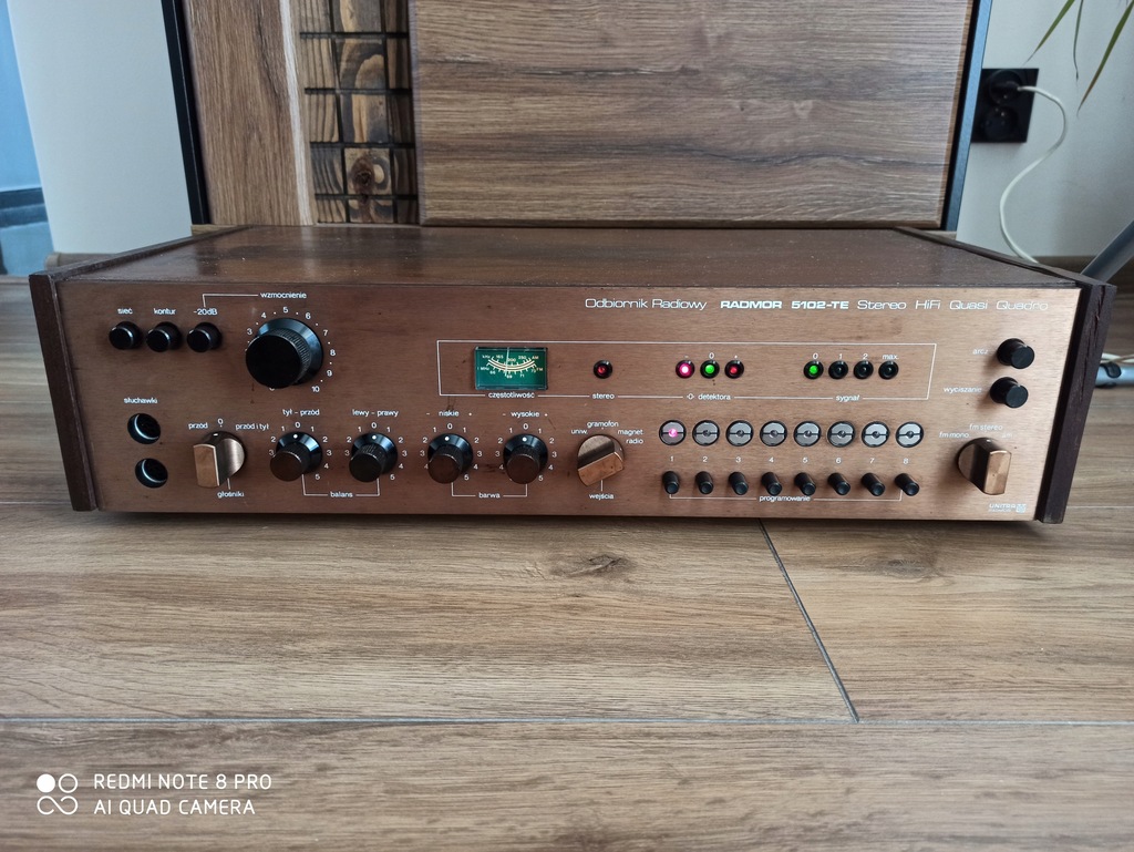 Radmor 5102 TE Złoty Idealny STAN OKAZJA UNITRA! - 11094492150 ...