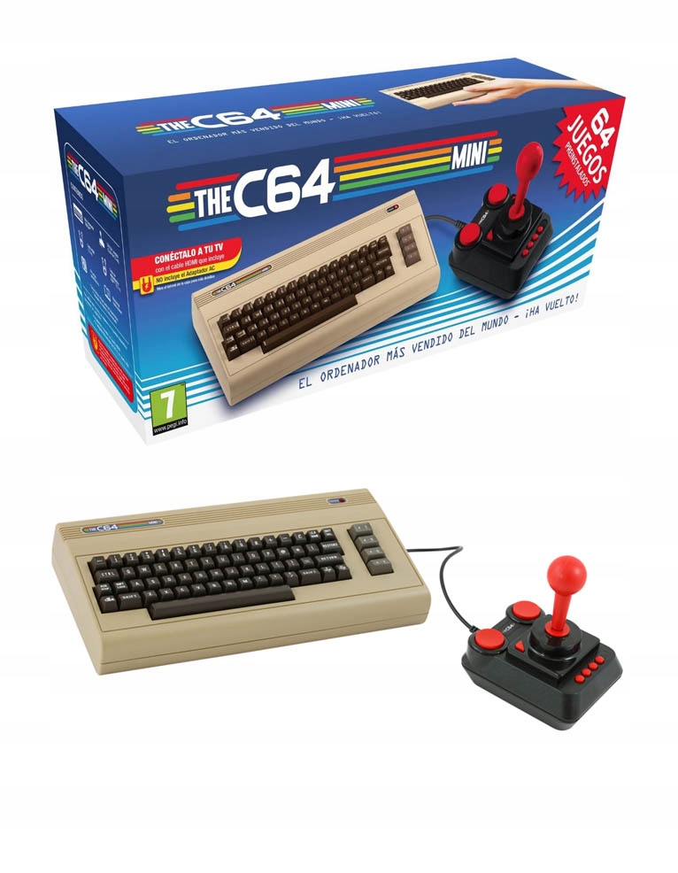 KONSOLA THE C64 MINI COMMODORE + 64 RETRO GRY - 13624914216 - oficjalne ...