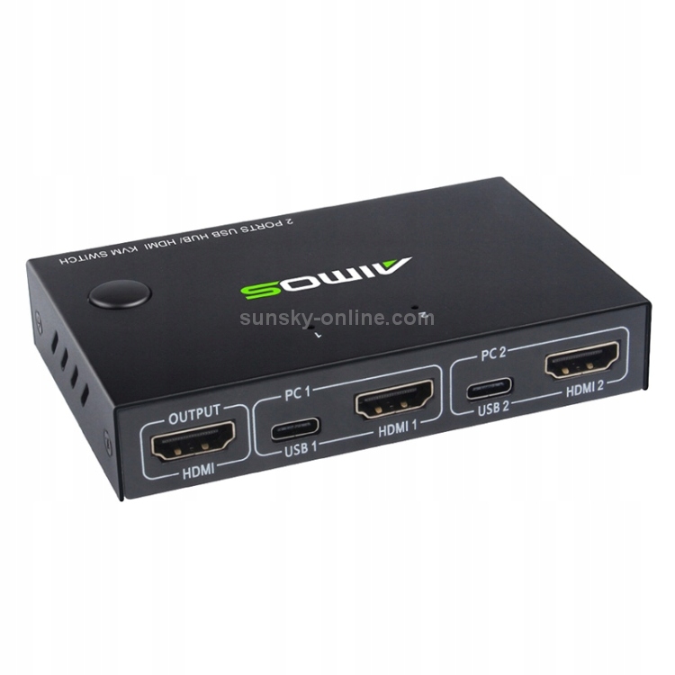 AIMOS HDMI KVM Switch, HUD 4K 2 Port Box, - 10019622369 - oficjalne ... AIMOS HDMI KVM Switch, HUD 4K 2 Port Box, - 10019622369 - oficjalne ...