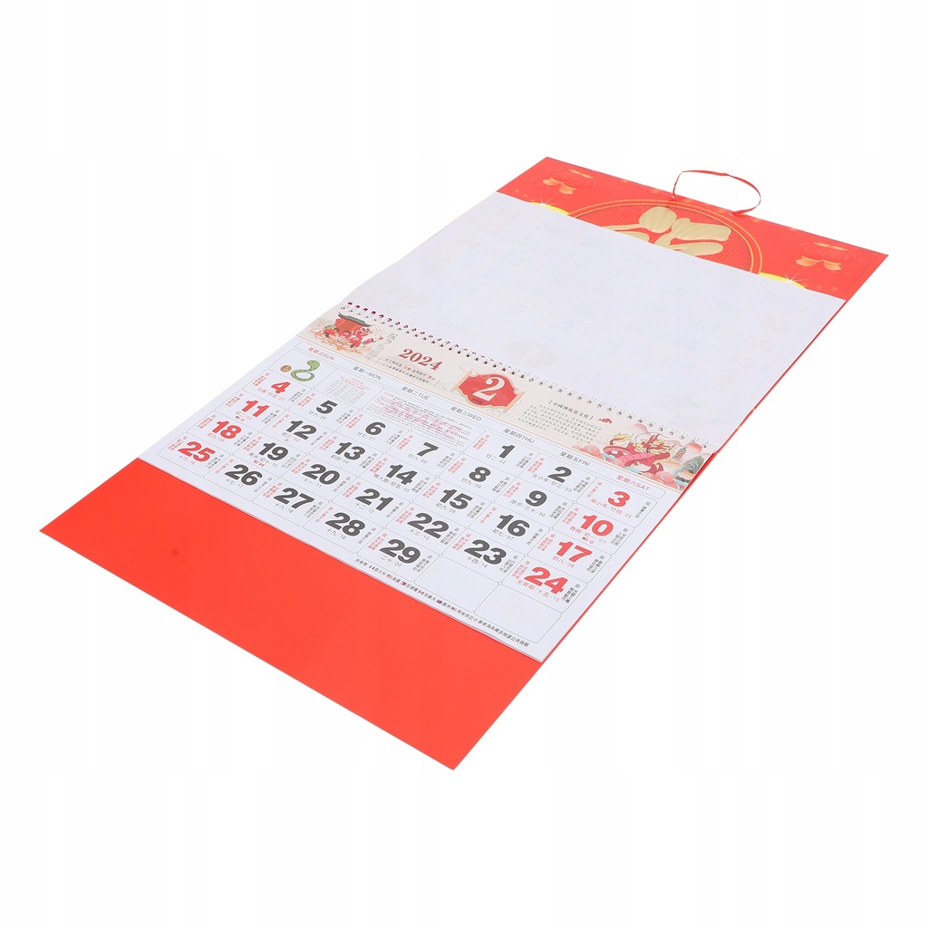 2024 CHINESE CALENDAR TRADITIONAL WALL - 14276936886 - oficjalne ...