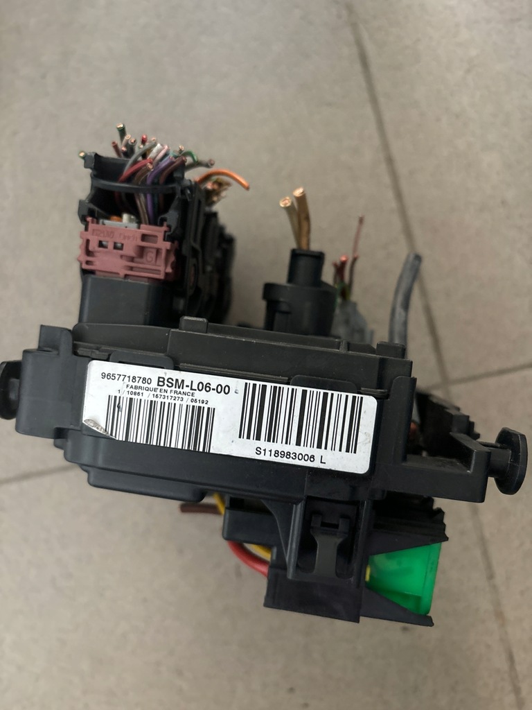 Moduł Skrzynka BSM-L06 Peugeot Citroen 9657718780 - 14856044425 ...