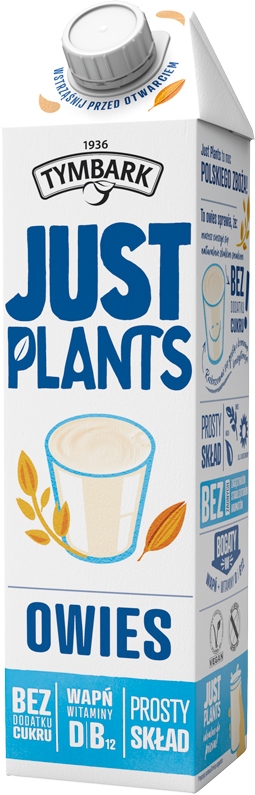 Tymbark mleko just plants owies owsiany owsiane 1L - 13736722598 ...