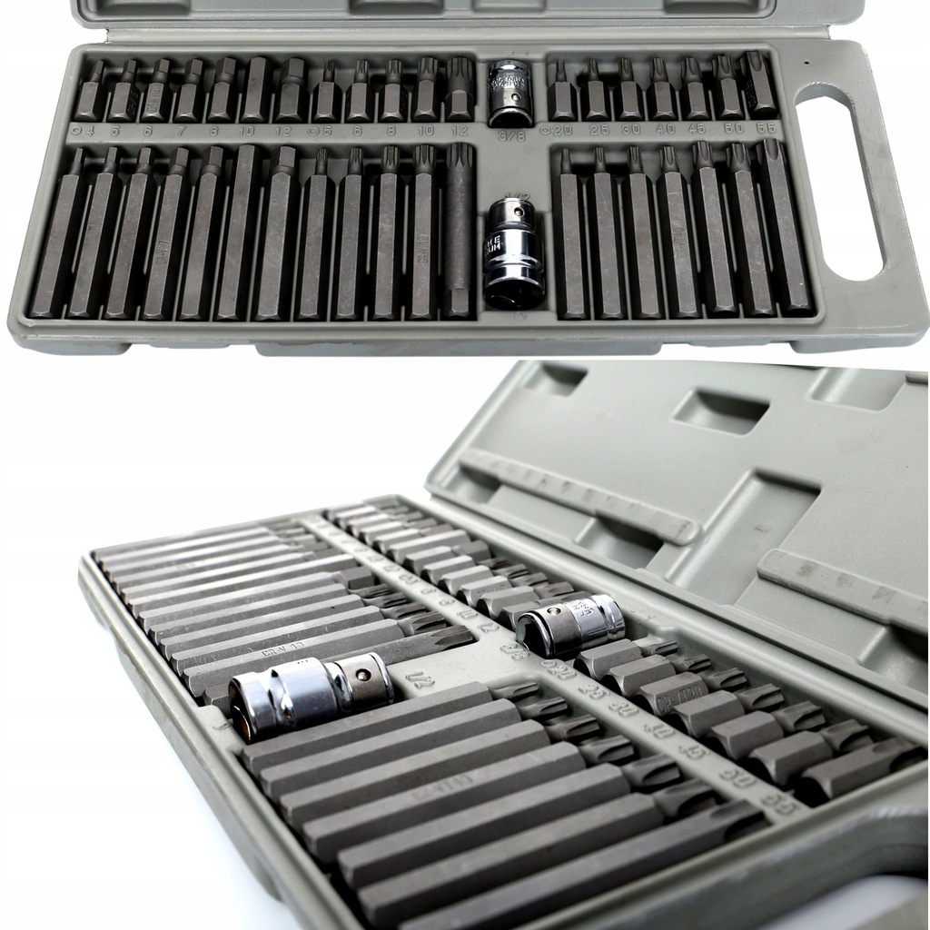 ZESTAW KLUCZY HEX TORX IMBUS KOMPLET 40el SPLINE - 11257040050 - oficjalne archiwum Allegro