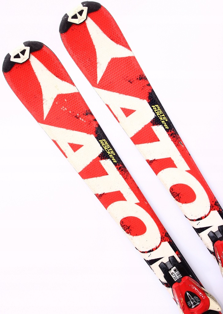 Narty ATOMIC REDSTER JR 130 cm + wiązania - 12726003227 - oficjalne archiwum Allegro
