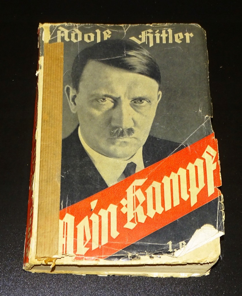 Mein Kampf Adolf Hitler 1933 r książka kompletna, rzadsze wydanie ...
