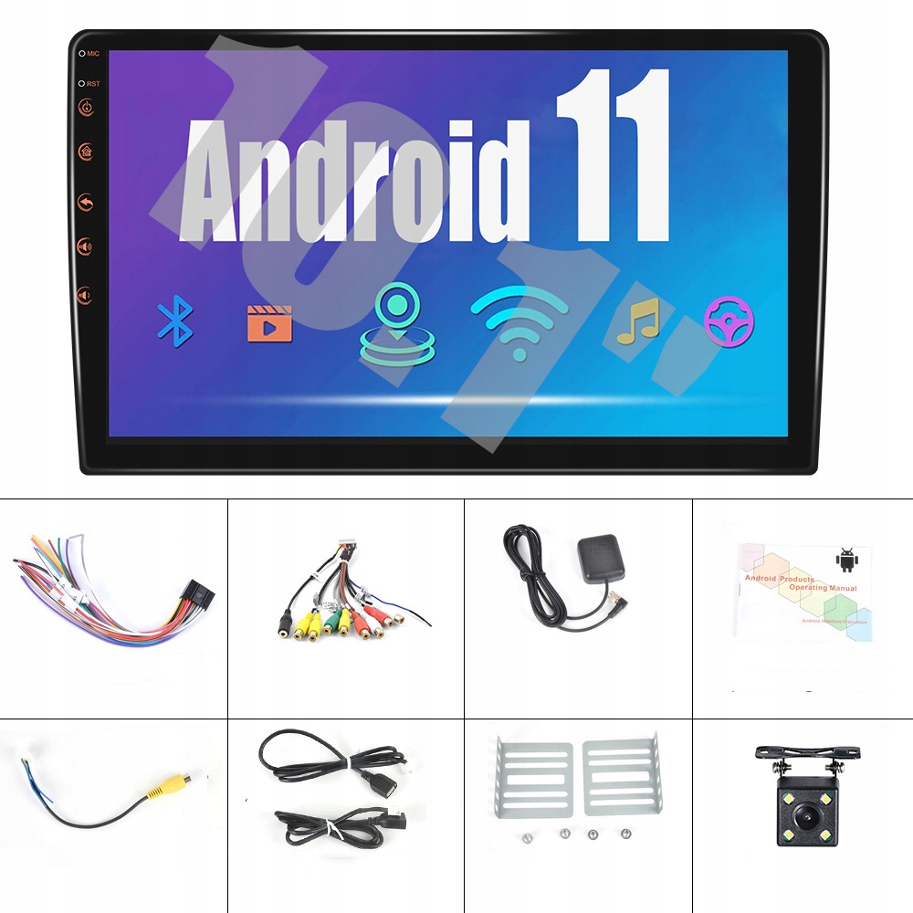 RADIO SAMOCHODOWE 2 DIN ANDROID 11 NAWIGACJA GPS - 15409537375 - oficjalne archiwum Allegro