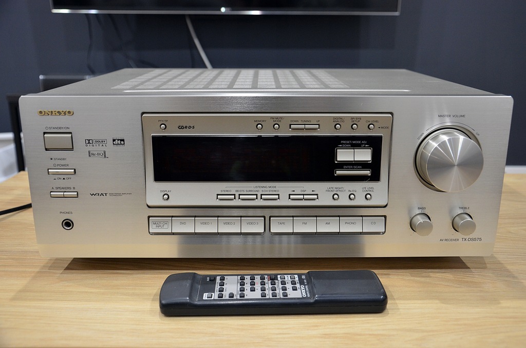 Amplituner ONKYO TX-DS575 5.1 + pilot - 13672191396 - oficjalne archiwum Allegro